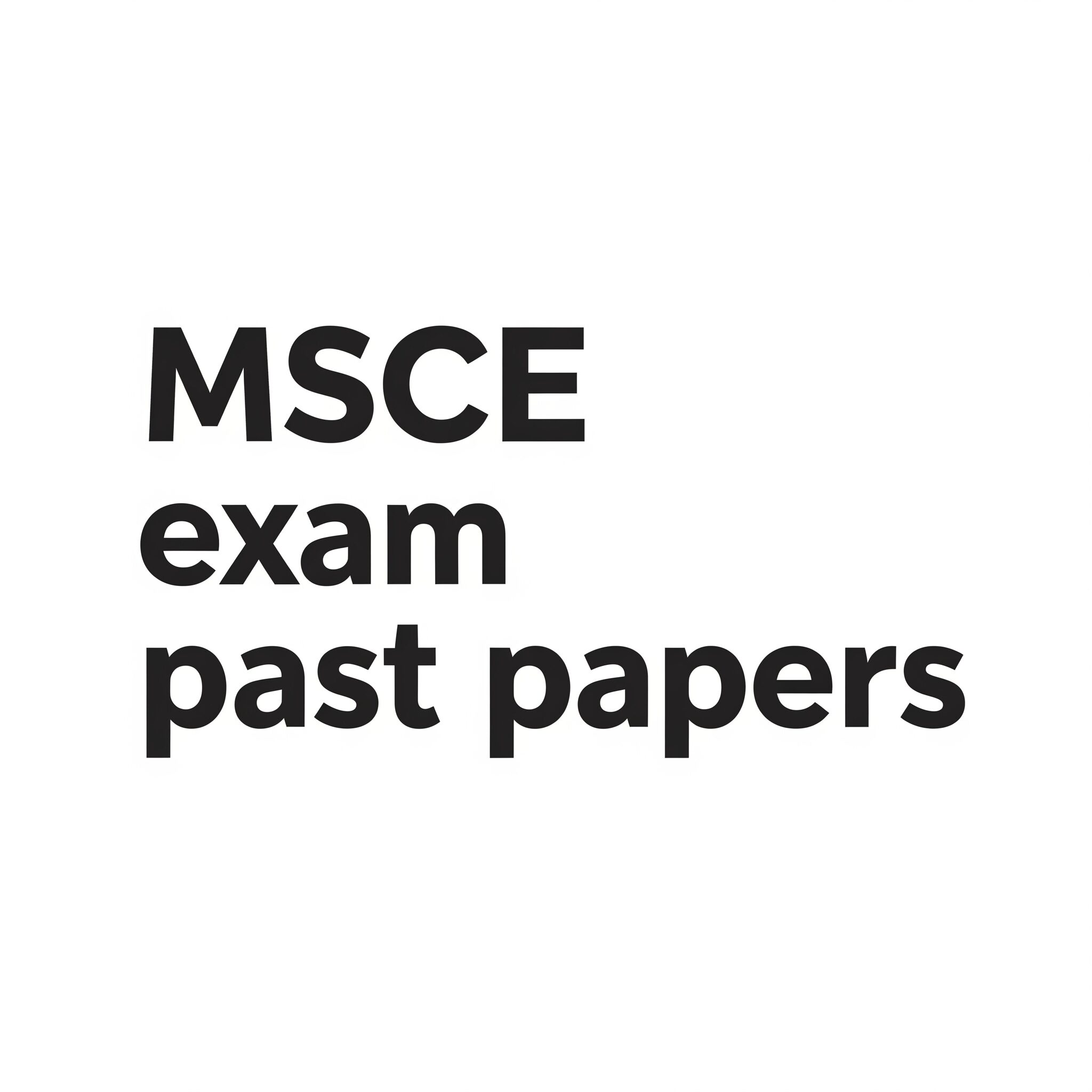 2025 MSCE mock - JCE MSCE LESSONS